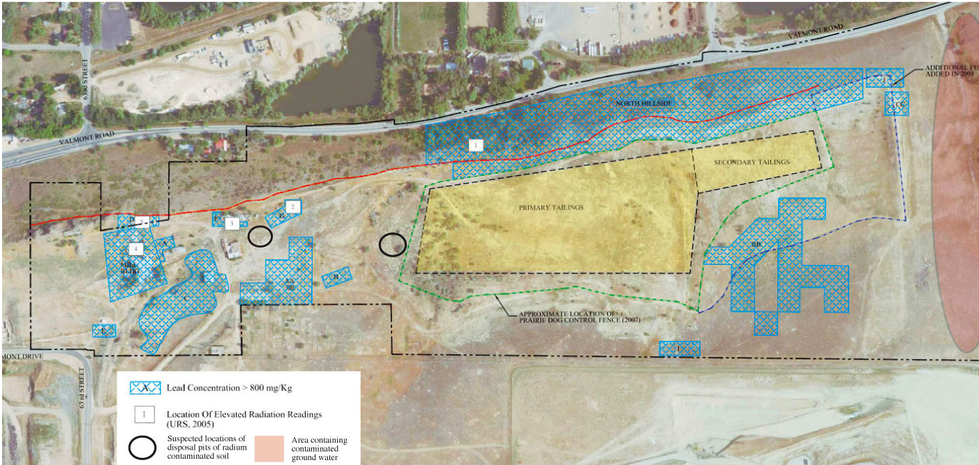 Contaminants found at Valmont Butte - Boulder Weekly