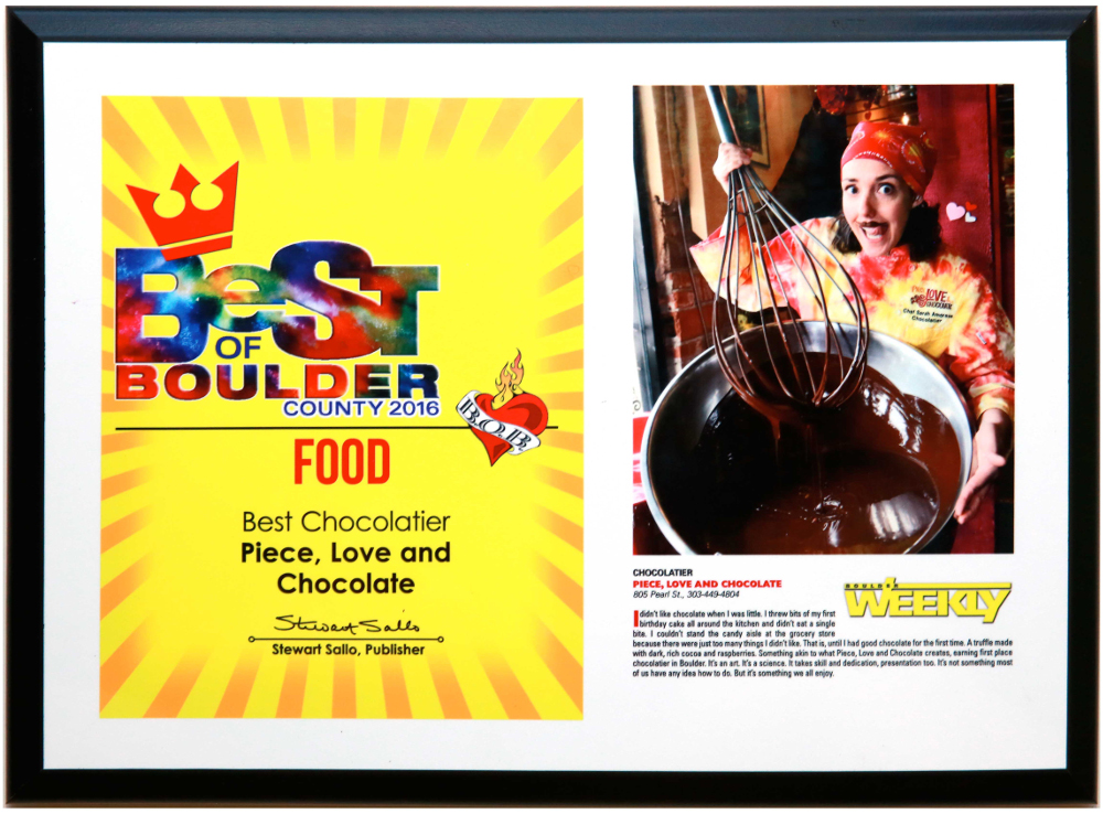 Best of Boulder Premium Award Plaques - Boulder Weekly