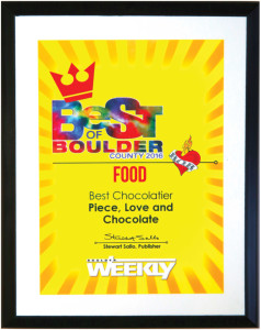Best of Boulder Premium Award Plaques - Boulder Weekly